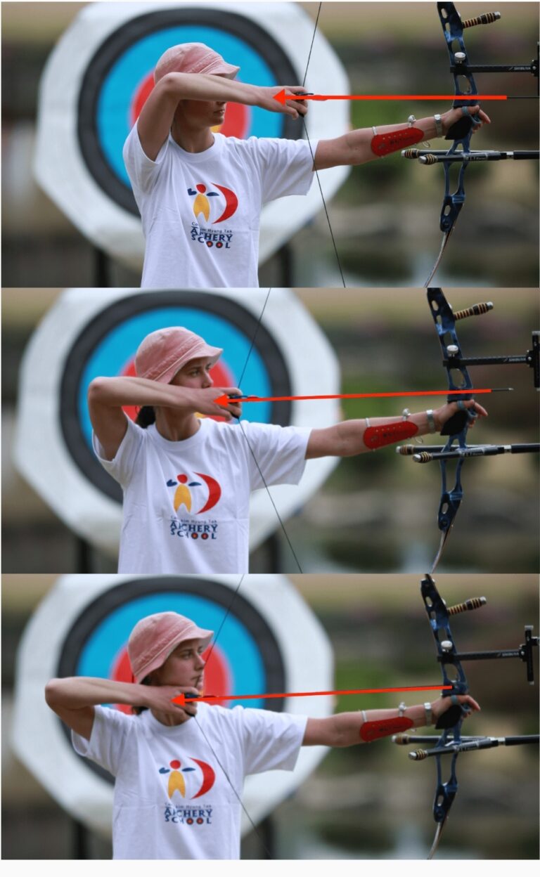 Recurve follow-through - Bow International